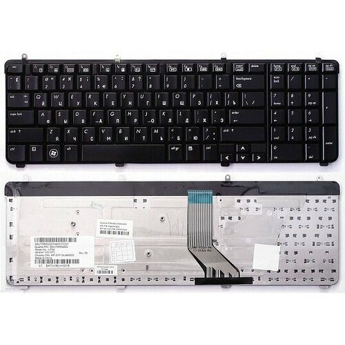 Клавиатура для ноутбука HP Pavilion DV7-2000 черная
