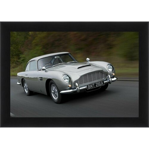Плакат, постер на холсте Aston Martin DB5. Размер 60х84 см