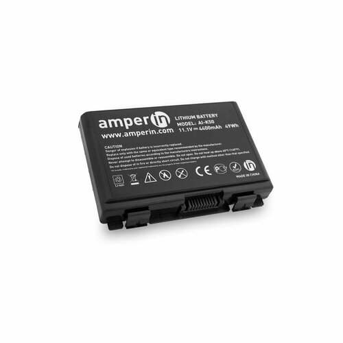 Аккумулятор Amperin для ноутбука ASUS K70AC 4400 mah 11.1V