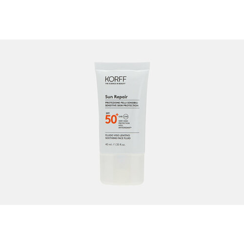 Успокаивающий солнцезащитный флюид SPF50+ KORFF, Sun Repair 40мл