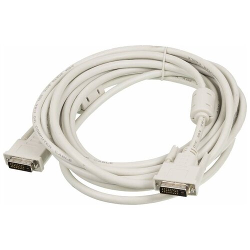 Кабель Ningbo DVI-D Dual Link (m) DVI-D Dual Link (m) 5м феррит. кольца черный