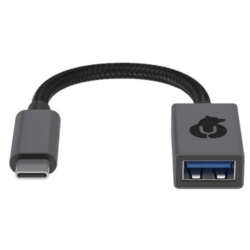 USB разветвитель uBear USB-C hub Link HB02SL01-AC, серый