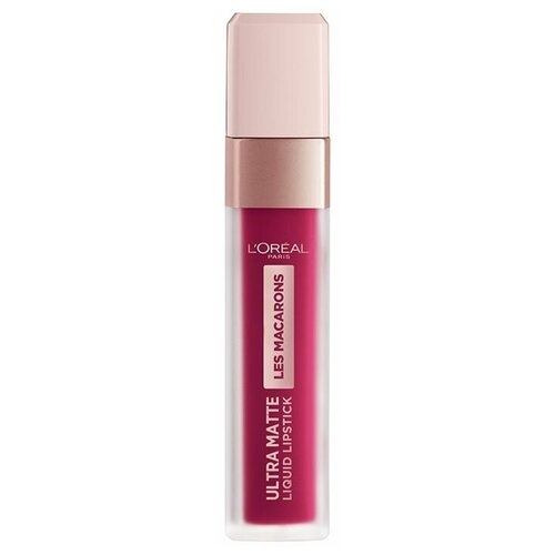 L'Oreal Paris Infaillible Les Macarons жидкая помада для губ стойкая матовая, оттенок 838 Berry Cherie