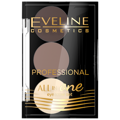 Eveline Cosmetics Набор для бровей All In One Eyebrow Styling Set, 01