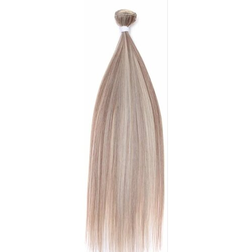 Биопротеиновые волосы (био-волосы) мелированный блонд 60-65см