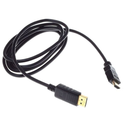 Кабель HDMI DisplayPort 1.8м Бюрократ BHP RET HDMI_DPP18 круглый черный
