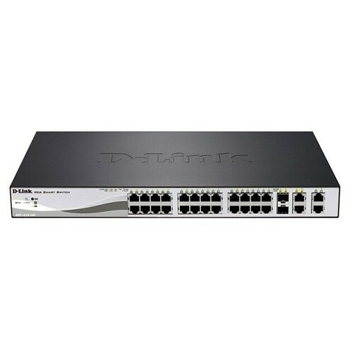 Коммутатор (свитч) D-Link (DGS-1210-28P)