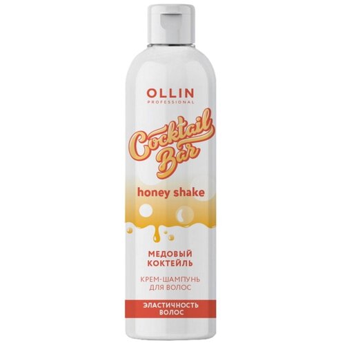 Крем-шампунь COCKTAIL BAR для эластичности волос OLLIN PROFESSIONAL медовый коктейль 400 мл