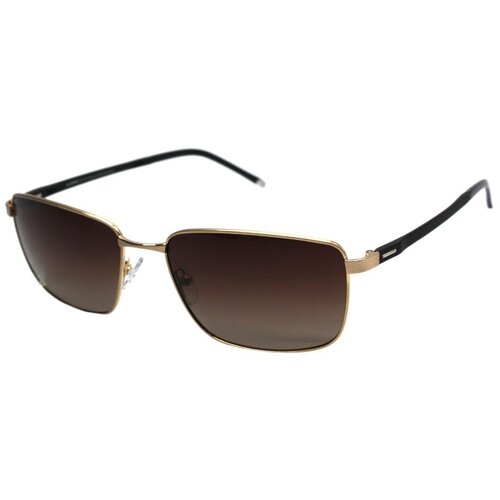 Солнцезащитные очки Elfspirit ES-1069, коричневый, черный