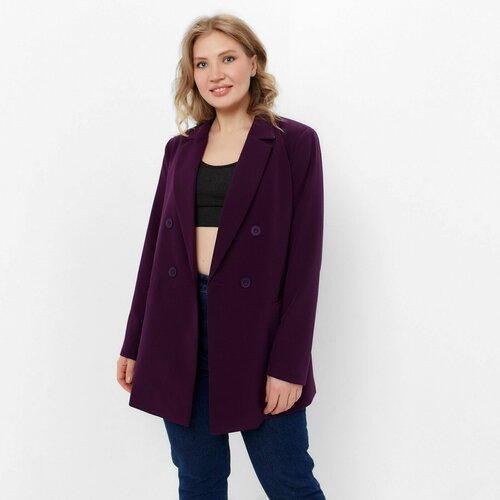 Пиджак Minaku, размер 52/2XL, фиолетовый
