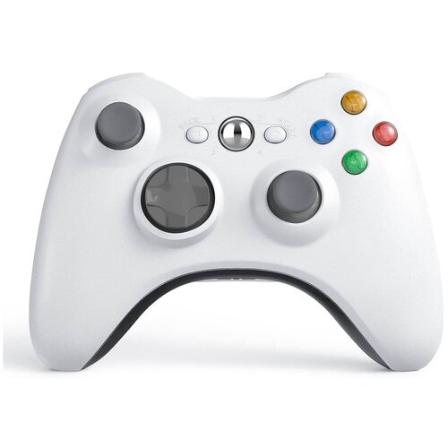 Беспроводной геймпад (джойстик) для Xbox 360 (white)