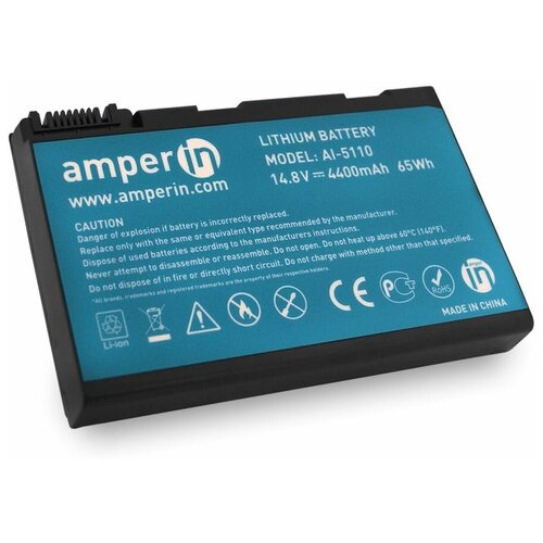 Аккумуляторная батарея Amperin для ноутбука Acer Aspire 9100