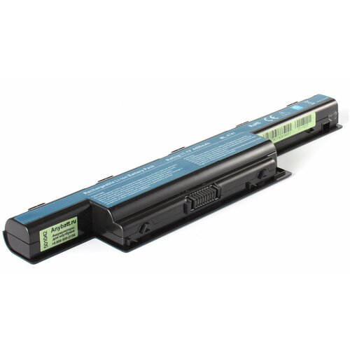 Аккумуляторная батарея Anybatt 11-B1-1217 4400mAh для ноутбуков Acer, eMachines, Gateway, Packard Bell AS10D31, AS10D51, AS10D81,