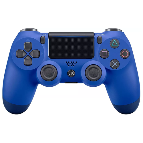 Геймпад Sony DualShock 4 v2 CUH-ZCT2E, синяя волна, 1 шт.