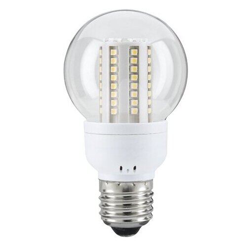 Лампа светодиодная Paulmann Капля 4Вт 340лм 3000К E27 230В 60мм Прозрачный 28101