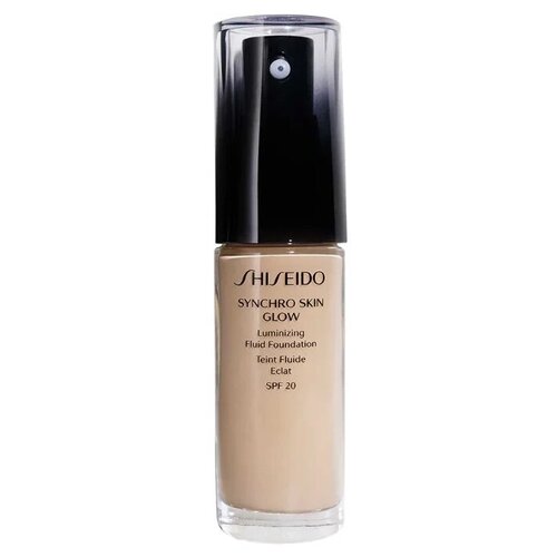 Shiseido Тональный флюид Synchro Skin флюид с эффектом естественного сияния, 30 мл/30 г, оттенок: Rose 3, 1 шт.