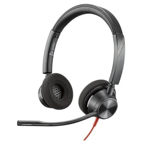 Компьютерная гарнитура Plantronics Poly Blackwire 3320 (214012-01), черный