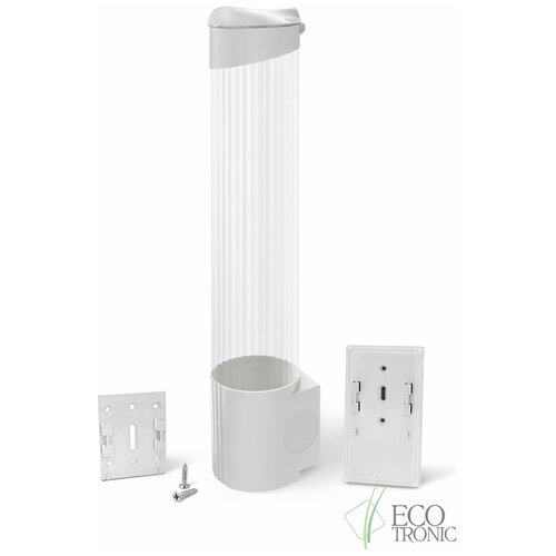 Стаканодержатель Ecotronic НА ШУРУПАХ (белый)
