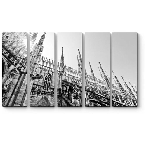 Модульная картина Миланский собор 90x54