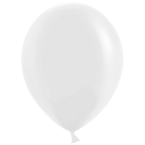 Воздушный Шар (5'/13 см) Белый, пастель, 100 шт.