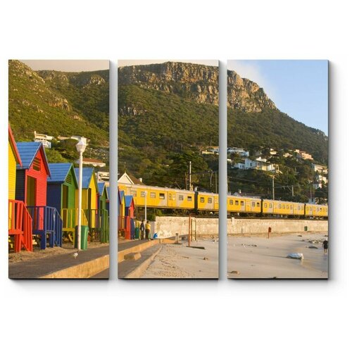 Модульная картина Яркие краски Кейптауна120x86