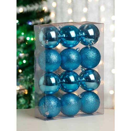 Новогодние игрушки на елку набор шаров
