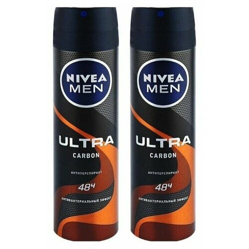 Nivea спрей мужской Ультра Карбон 150 мл, 4 шт.