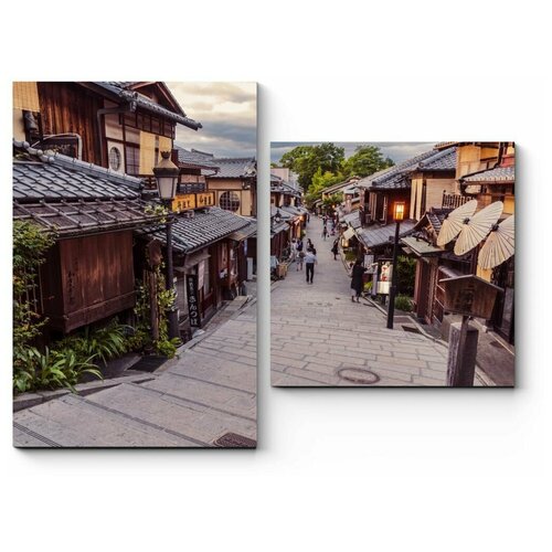 Модульная картина Нинэн-зака-любимая улочка Киото40x30