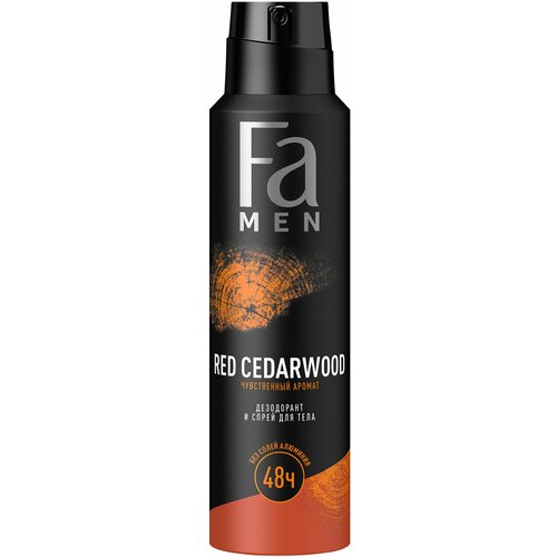 Дезодорант -спрей "FA"мужской CEDARWOOD 150мл - 3 штуки