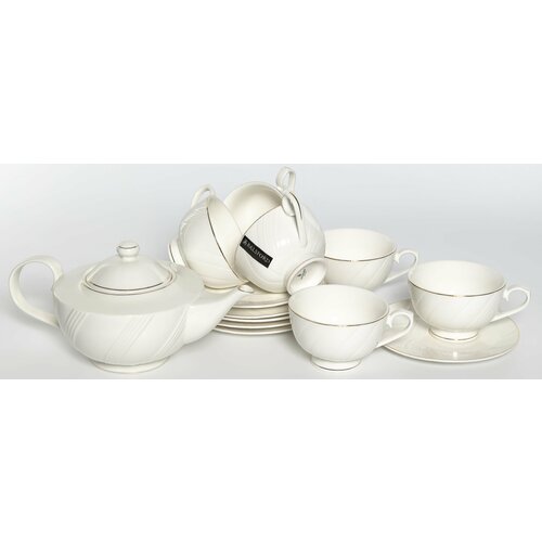 Набор чайный с чайником Грация Линар 13 предметов, 101-01079, Balsford