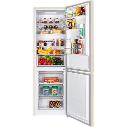 Холодильник MAUNFELD MFF185SFBG, бежевый