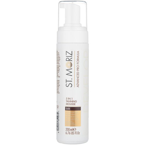 St.Moriz мусс для автозагара Advanced Pro 5 In 1 Tanning Mousse Dark 200 мл