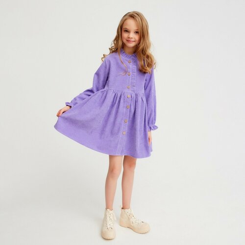 Платье Minaku, размер 146 см, фиолетовый