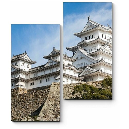 Модульная картина Замок Белой Цапли в Японии70x88
