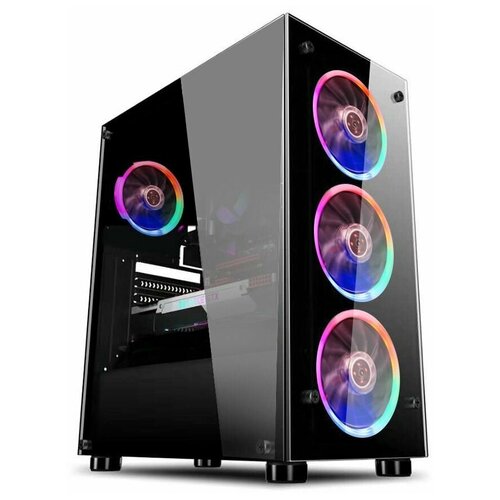 Игровой компьютер / Системный блок Gamer - 24122 ( Intel Core i5 2320 / 8 / SSD 240 / HDD 1000 / RX 6500XT 4GB / 500W )