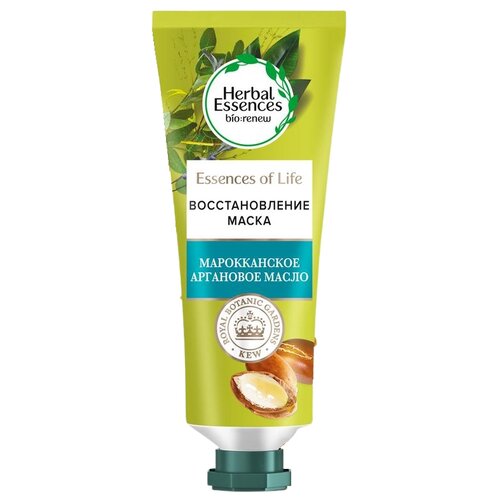 Herbal Essences маска-концентрат для восстановления волос с марокканским аргановым маслом, 24.9 г, 25 мл, туба