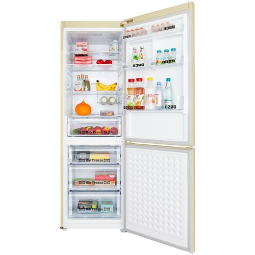Холодильник MAUNFELD MFF187NFIBG10 (бежевый)