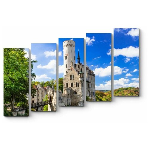 Модульная картина Красивый замок в Германии140x98