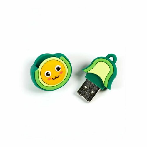 Флешка Wild series "Авокадо", 32 Гб, USB2.0, чт до 25 Мб/с, зап до 15 Мб/с