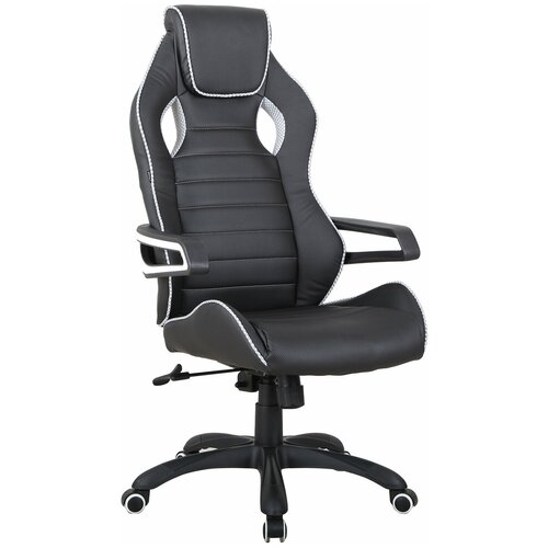 Компьютерное кресло Brabix Techno Pro GM-003 игровое, обивка: искусственная кожа, цвет: черный