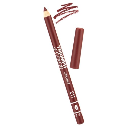 TF Cosmetics карандаш для губ Triumph Of Color Lipliner, 211 Бордовый