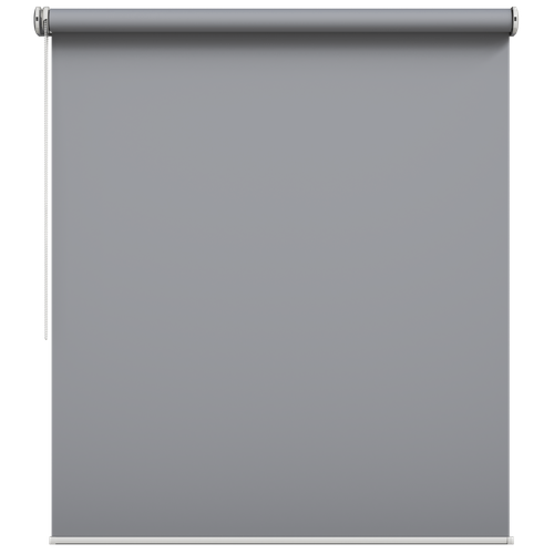 Рулонная штора Helen Decor «Плэйн P1420 Темно-Серый» 73х160 см