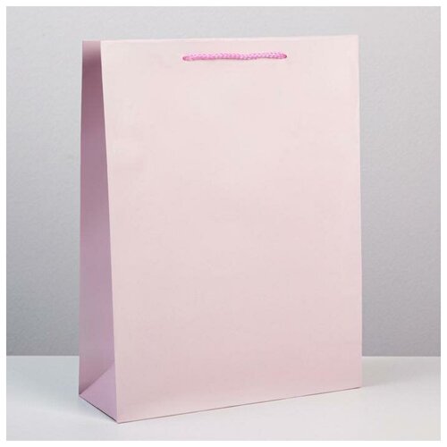 Пакет ламинированный Розовый , L 31 х 40 х 11,5 см