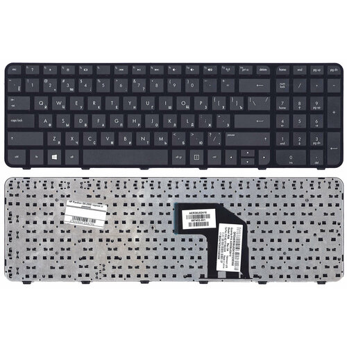 Клавиатура для HP SN6118W черная с рамкой