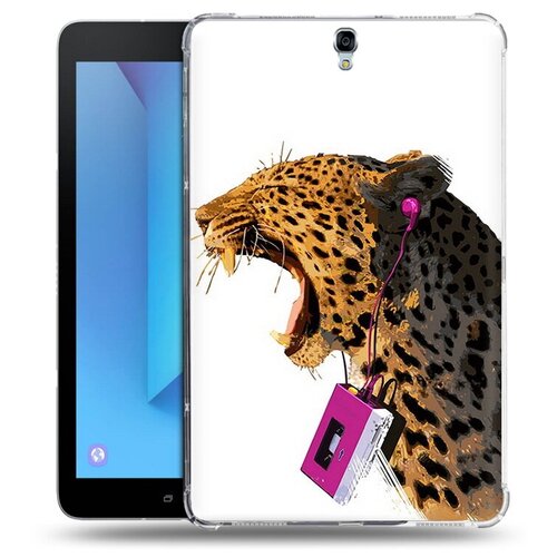 Чехол задняя-панель-накладка-бампер MyPads MP3 для Samsung Galaxy Tab S3 9.7 SM-T820/T825 противоударный