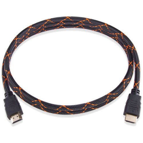 Кабель Rombica ZX20B Cable HDMI 2м черный (CB-ZX20B)