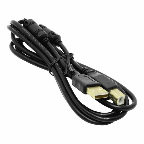 Кабель USB 2.0 AM-BM 1.8м 5bites UC5010-018A черный