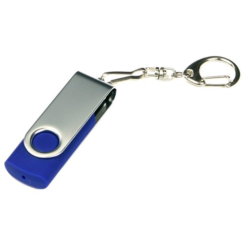 Флешка для нанесения Квебек (64 Гб / GB USB 2.0 Темно - синий/Dark Blue 030 Flash driveApexto U201)