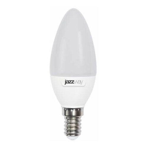 Лампа светодиодная PLED-SP C37 9Вт свеча 3000К тепл. бел. E14 820лм 230В JazzWay 2859457A (7шт. в упак.)
