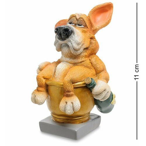 Статуэтка Собака Фоксхаунд "Желаю полной золотой чаши" (W.Stratford)